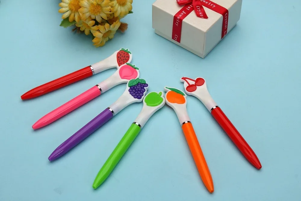 Attractive Designs Fruit Scented Pens Fancy Plastic Ballpoint Pen - Buy ...