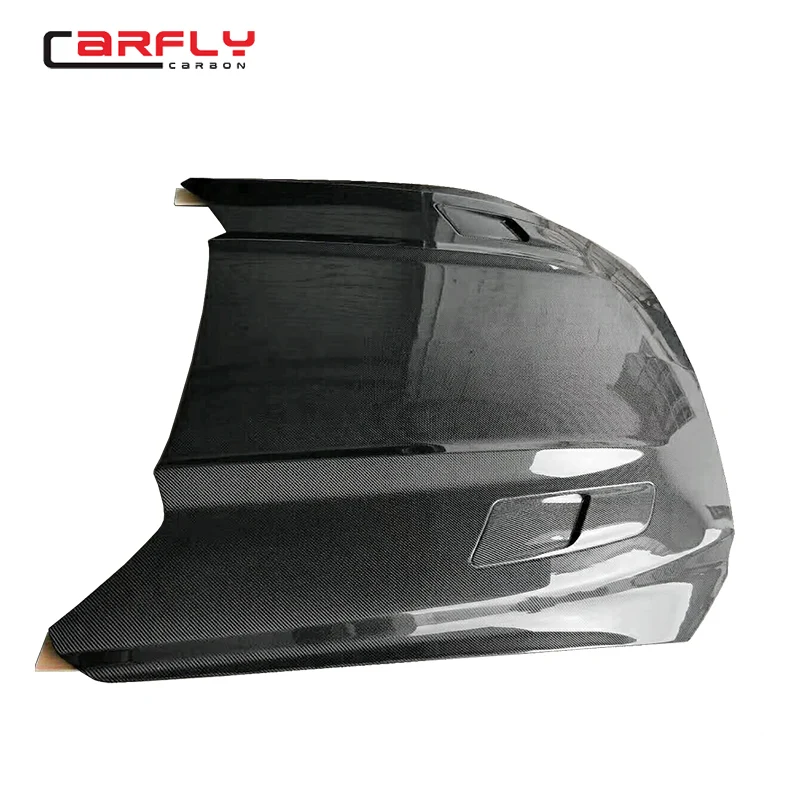 Capot en fibre de carbone pour Mustang GT, Kit de carrosserie avec pare ...