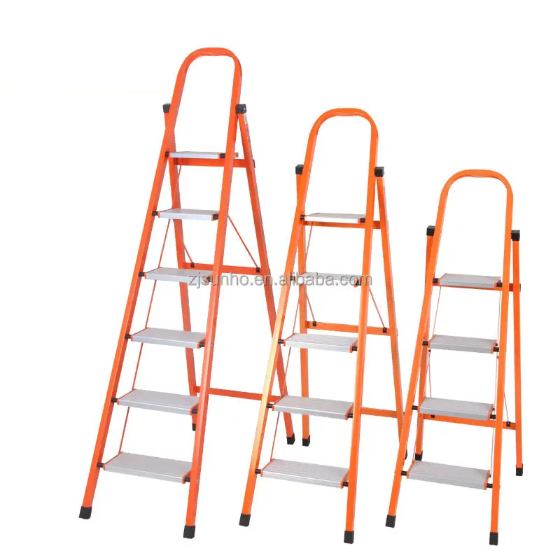Foldable Steel Pipe Narrow Step Ladder - Buy Narrow Step Ladder,Steel ...