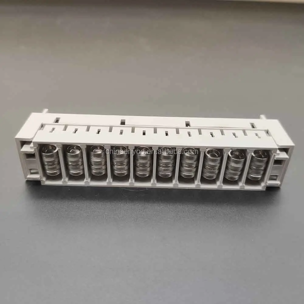 10 Pairs LSA overvoltage Protection Magazine w 3 Poles thermal Surge ...