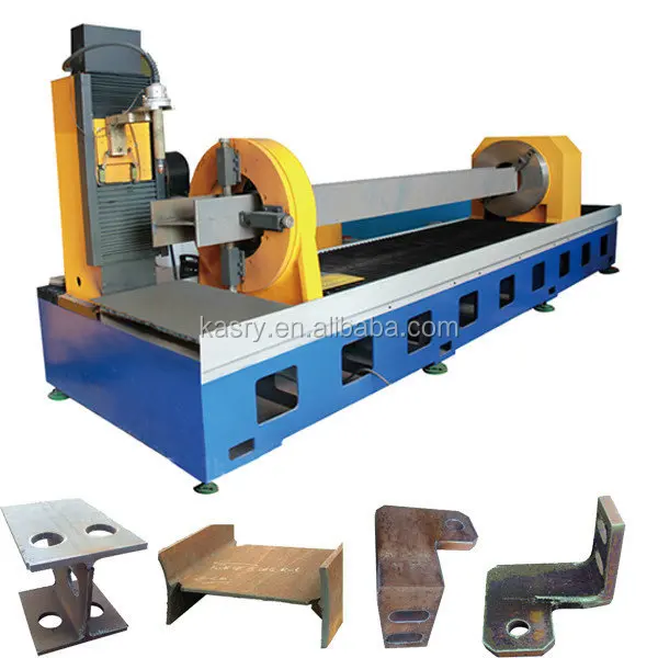 Robot H Beam Isteel Cutting Processing Coping Machine For Steel ...