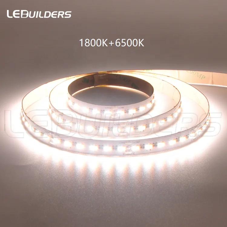 Dual Color 1800K + 6500K LED Strip - High CRI 90 Lighting