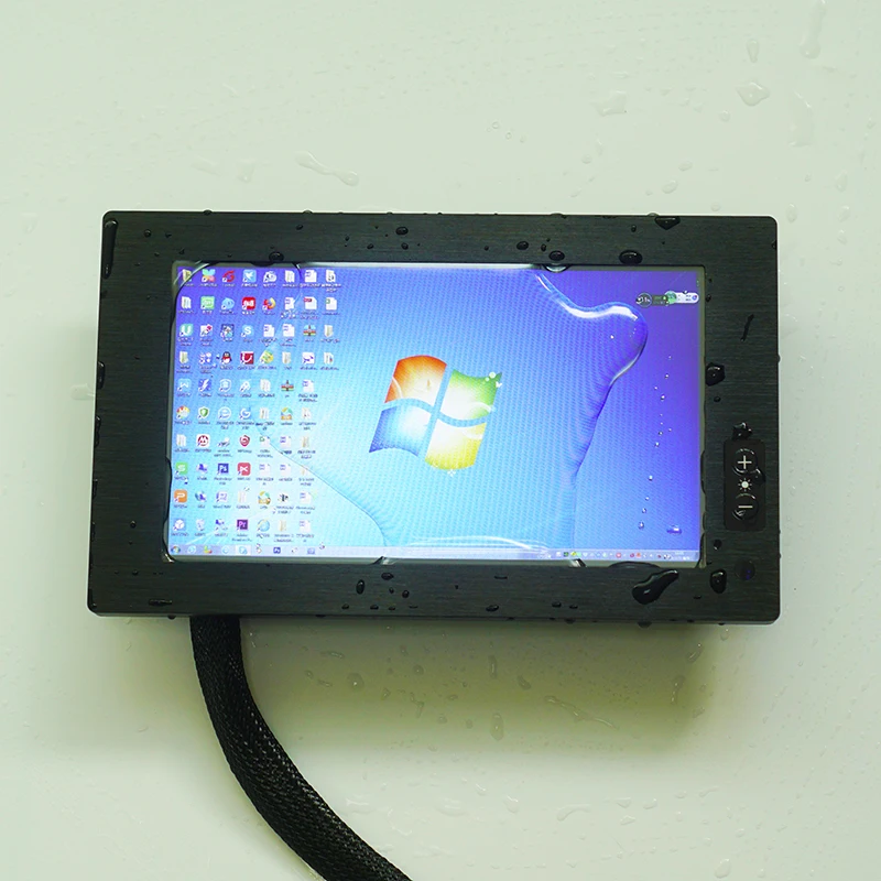 7 Inch Waterproof Monitor - Full IP65 & Sunlight Readable