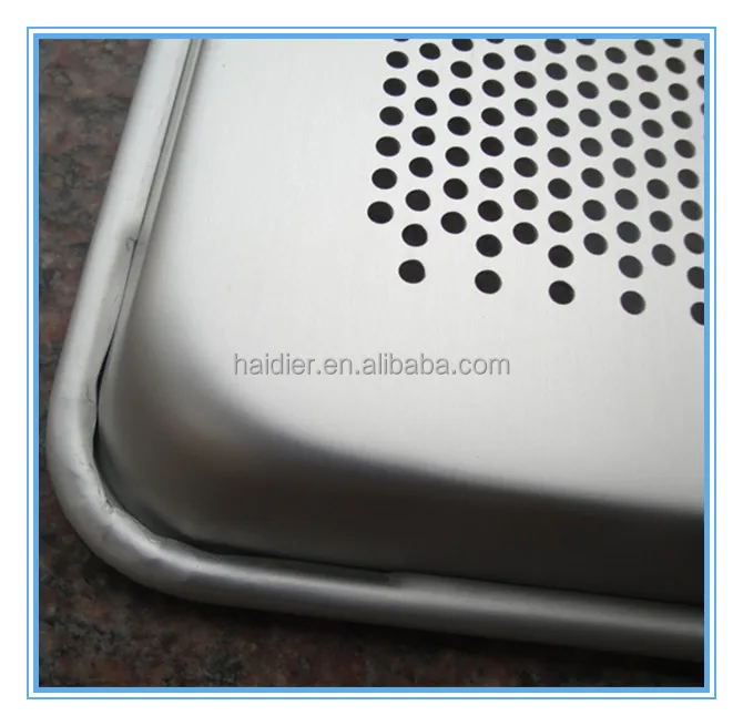 Perforated Flat Baking Tray /aluminium Tray For Oven /aluminum Tray ...