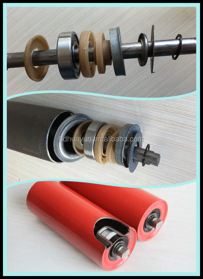 Belt Conveyor Parts Standard Transfer Idler Roller Manufacturer Buy
