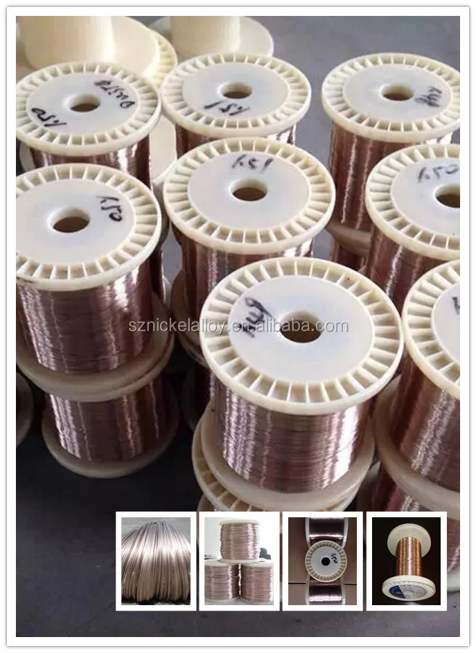 Manganin Wire / Electric Resistance Alloy Manganin Wire / Mn-cu Wire ...