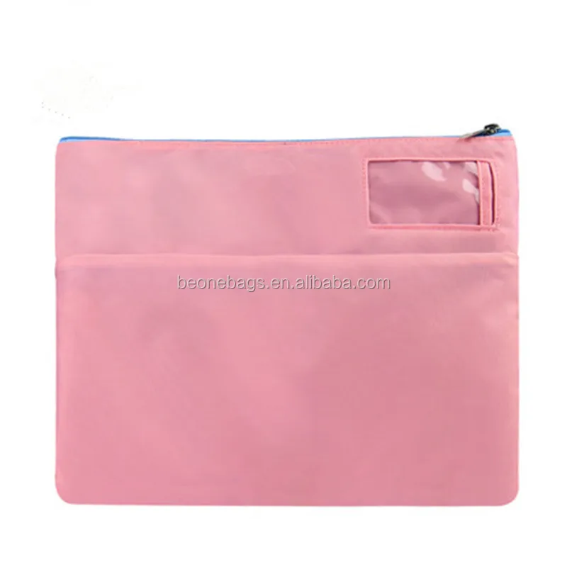 Waterproof 600d Nylon Document Bag With Zipper For A4/a5/a6 Paper - Buy Document Bag,Zipper ...