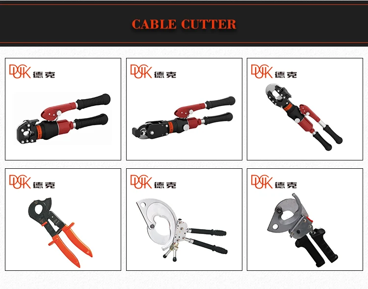 14 Tons hydraulic hand crimping tools 16-400mm long life battery cable ...