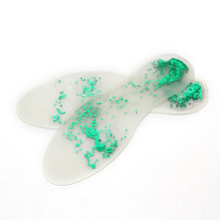 Foot Acupressure Massage Gel Insoles,Magnetic Inner Sole High Heel ...