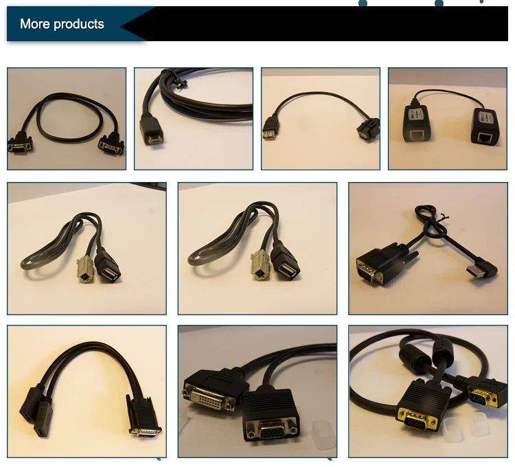 Chinese Manufacturer Db9 Db25 Rs232 Flat Cable Patch Cord Cable 4k ...