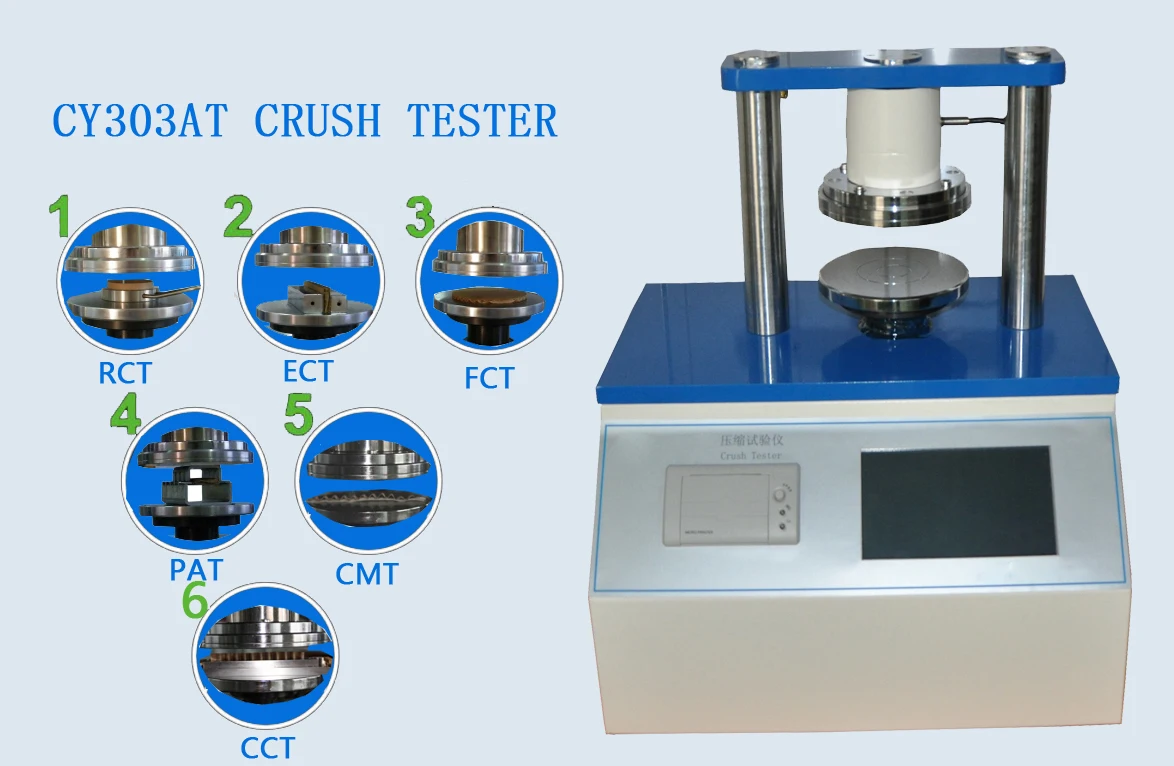 Paper Crush Strength Rct Tester - Buy Paper Crush Strength Rct Tester ...