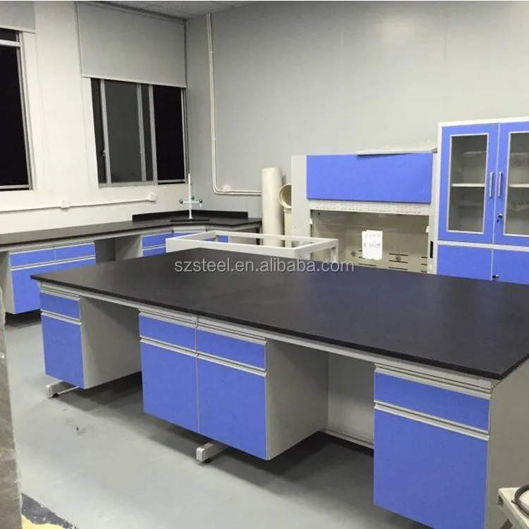 Lab Furniture Metal Lab Working Benches Island Lab Bench Table - Buy ...
