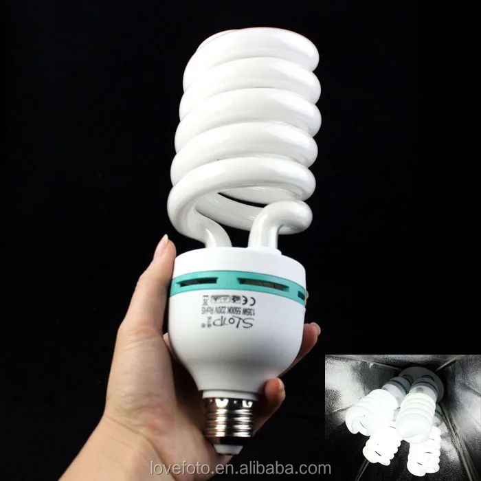 2015 New Photo Studio E27 110v 5500k 45w Bulb Energy Saving Video ...