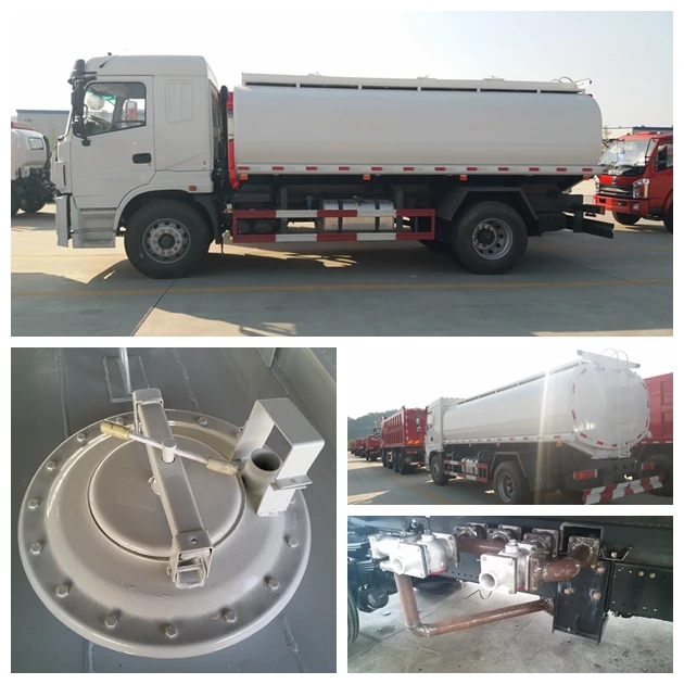 13500 Liters Capacity Fuel Tanker Truck Dimensions & Specs