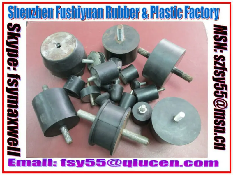 Good Hard Rubber Block / Excellent Performance Silent Block Mounting ...