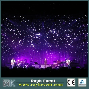 Starry Sky Lighting Fiber Optic Led Star Cloth Rgbw/rgby/ Mixed ...