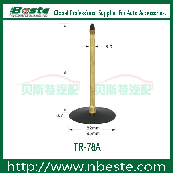 TR78A Rubber Based Tube Valves for Truck and Bus - Durable and Reliable