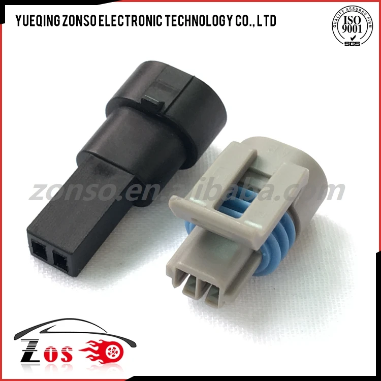 2pin Mujer Hombre 12162197 Delphi Conector Auto - Buy Conector ...