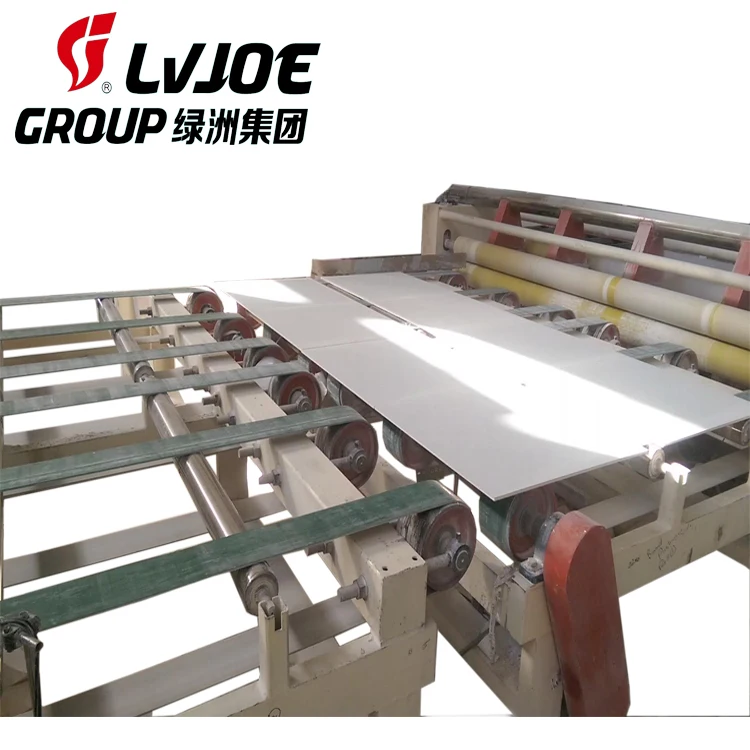 Automatic Cutting Machine For Pvc Laminated Gypsum Board Ceiling Tiles ...