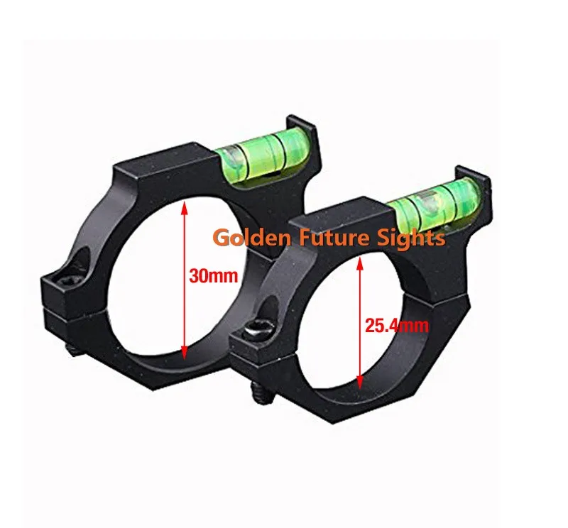 25.4mm 30mm Scope Rings With Precision Air Bubble Level Mounting Ring ...