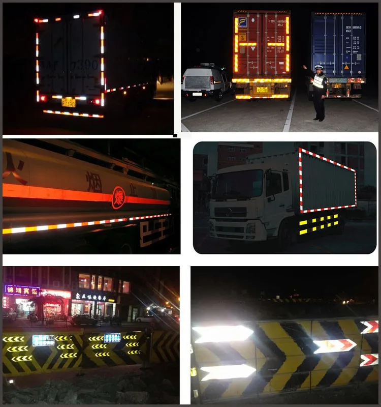Diagonal Reflective Sheeting Vinyl For Traffic Safety - Buy Reflective ...