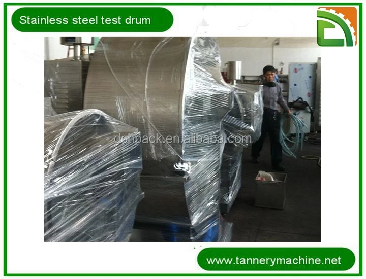 Stainless Steel Leather Softening Machine Tanning Drum