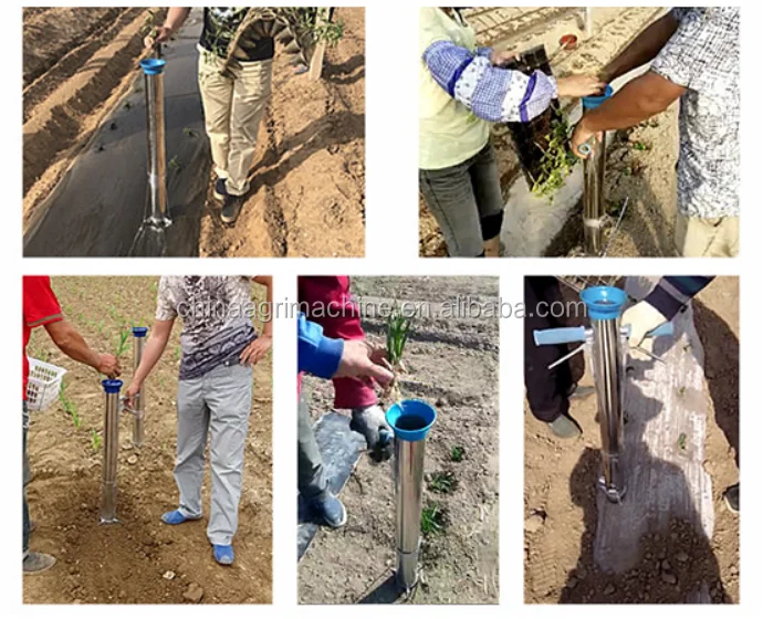 Garden Tools Manual Transplanter Seedling Seeder Transplanter