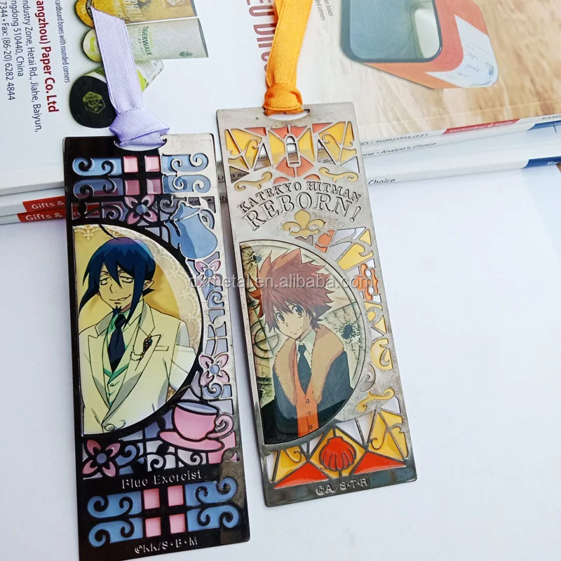 Customized High Quality Metal 3d Bookmark For Gift - Buy Custom ...