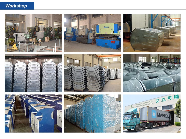 Separate Compartment Garbage Classified Waste Trash Bin Classification ...