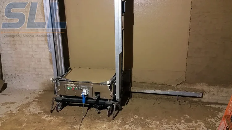SRM8 Wall Plastering Machine - Efficient Building Solutions