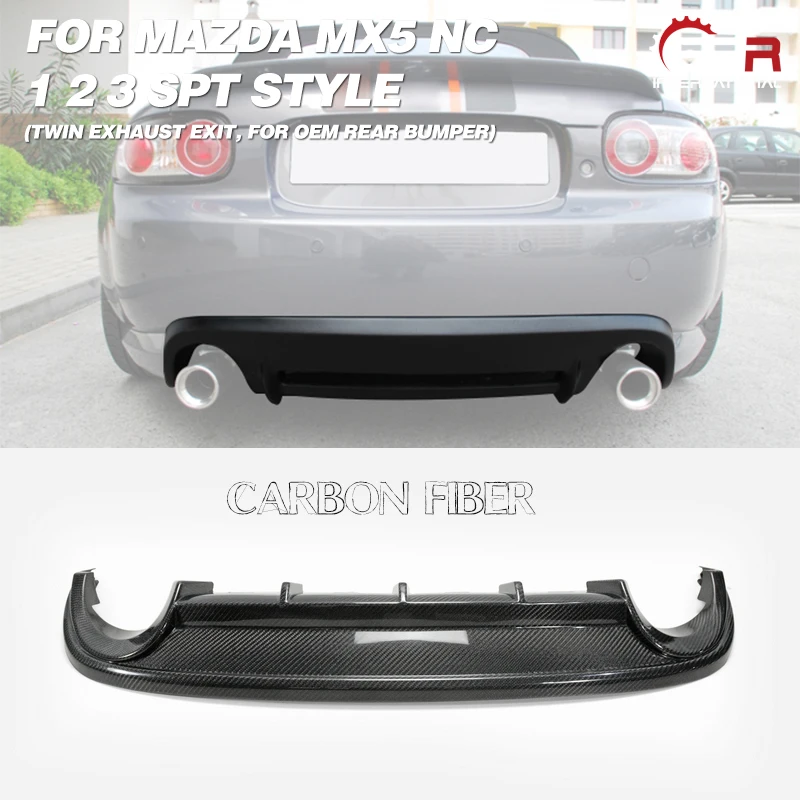 EPR Carbon Fiber Diffuser for Mazda MX5 Roaster Miata NC