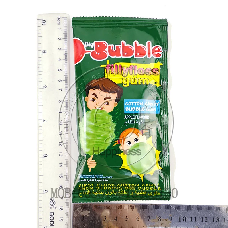 Halal Cotton Gummy Candy - Funny Bubble Gum Marshmallow