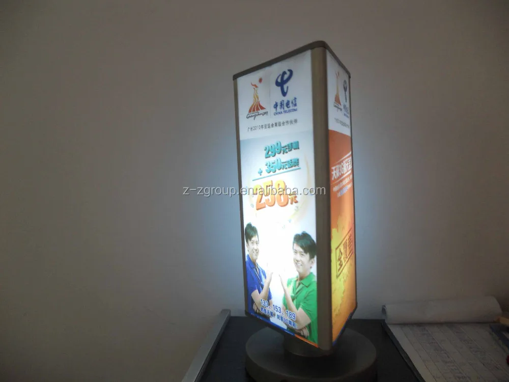 Triangle of Light - LED Sign Stand & Acrylic Light Box