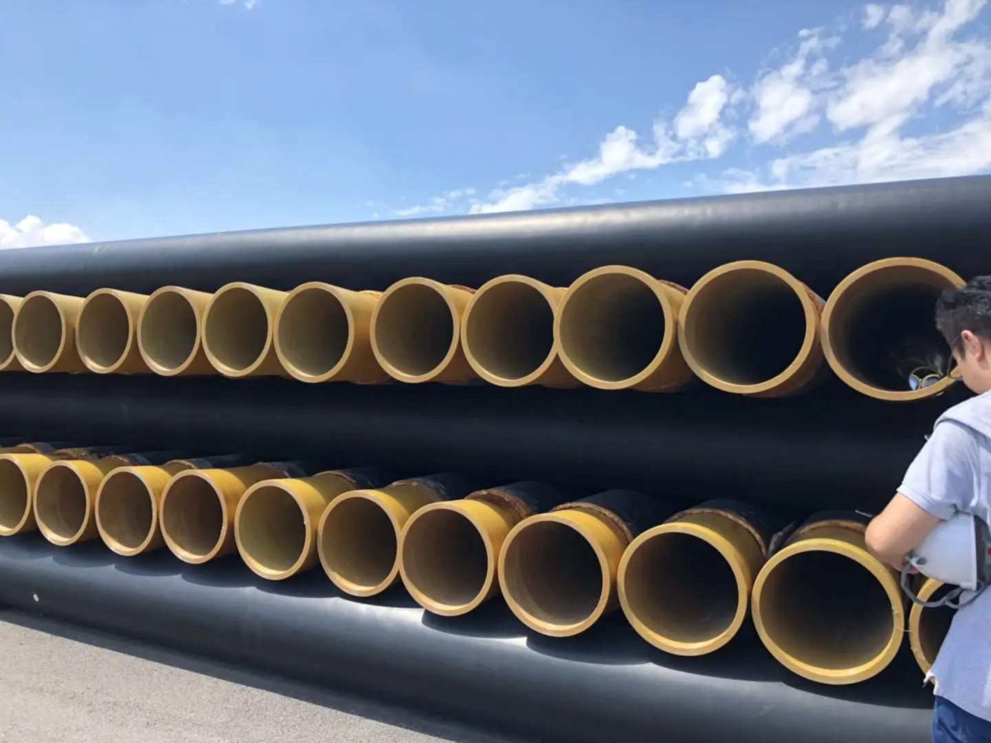 High Pressure Gre Pipe Api Thread Api 15lr 15hr Pipe Fiber Glass Pipe ...
