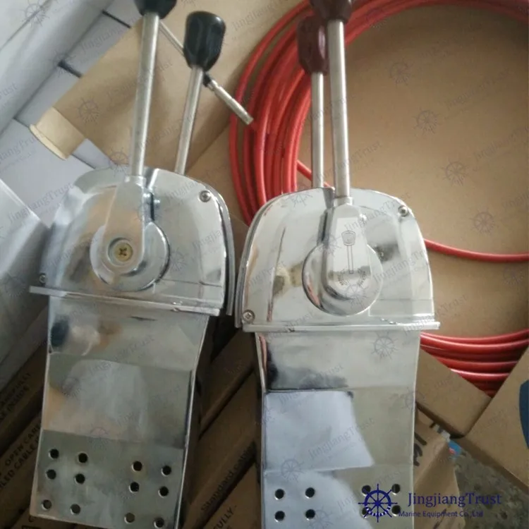 Marine Remote Control Cable /throttle Lever Cable In Red Or Blue Color ...
