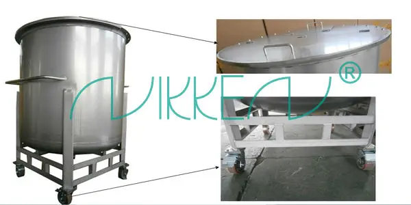 1000l Stainless Steel Mobile Inox Tank - Buy Inox Tank,Mobile Inox Tank ...