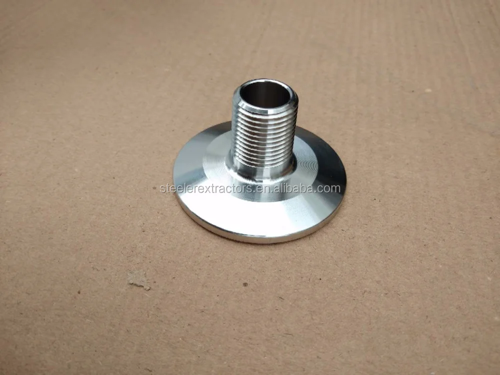 Stainless Steel Ss304 Sanitary Tri Clamp End Cap With (one) Npt ...