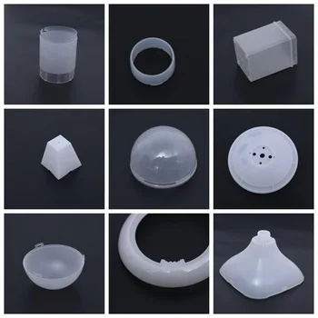 Custom Plastic Parts Injection Molding Lamp Shell Cover For Led Bulb ...