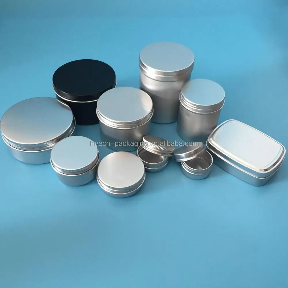 10g Aluminum Tin Ointment Tin Box. Small Size Aluminum Tin Cans With ...