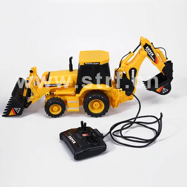 8 Channel Plastic Toy Super Backhoe Loader - Buy Backhoe Loader,Super ...