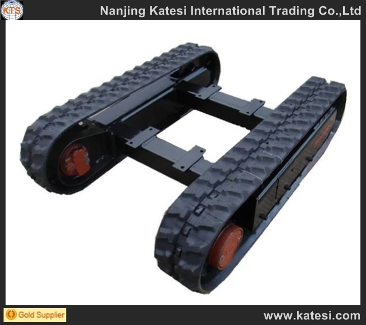 Mini Crawler Chassis Tracked Undercarriage 1000kg - Buy Mini Crawler ...
