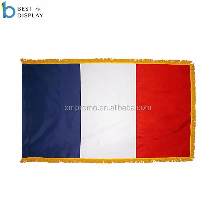 Customizable 3x5ft Tassel Flag - Colorful National Display