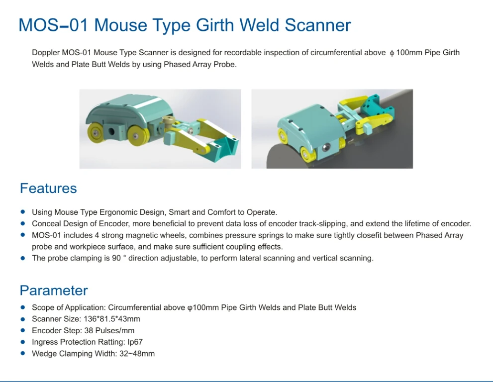Weld Scanner For Ndt Inspection Of Standard Flat Plate - Buy Weld ...