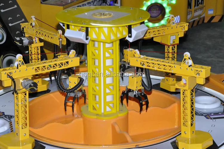 2 Month Earn Cost Excavator Arcade Prize Machine Grab Prize Vending ...