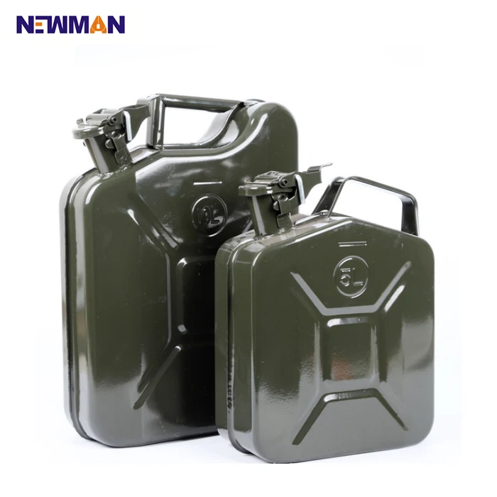10L Vertical Oil Fuel Tank - Durable & Recyclable Storage
