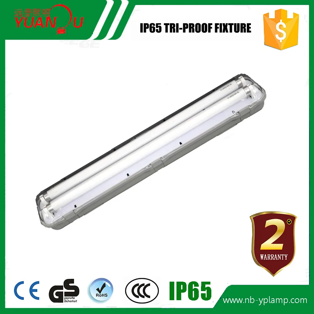Parking Lot Single Tube T8 Fluorescent Fixture Triproof Led Light - Buy ...