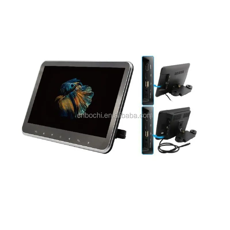 10.1" Digital Tft Car Monitor Touch Keys Car Headrest Dvd Monitor - Buy ...