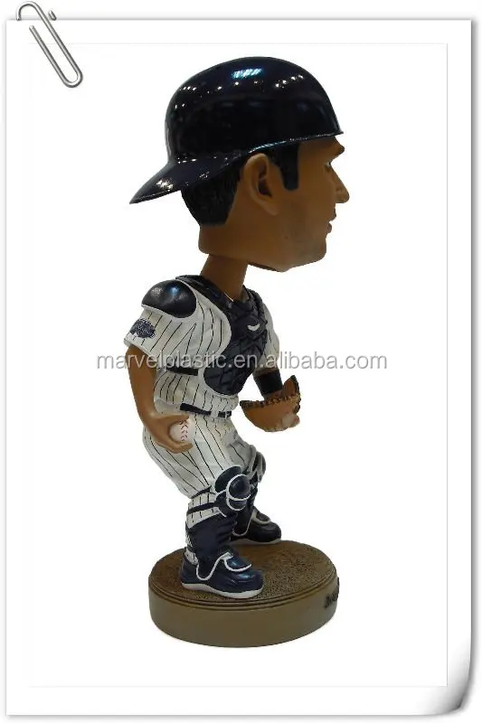 Plastic Miniature Bobble Head Toy Baseball Character Figure - Buy ...