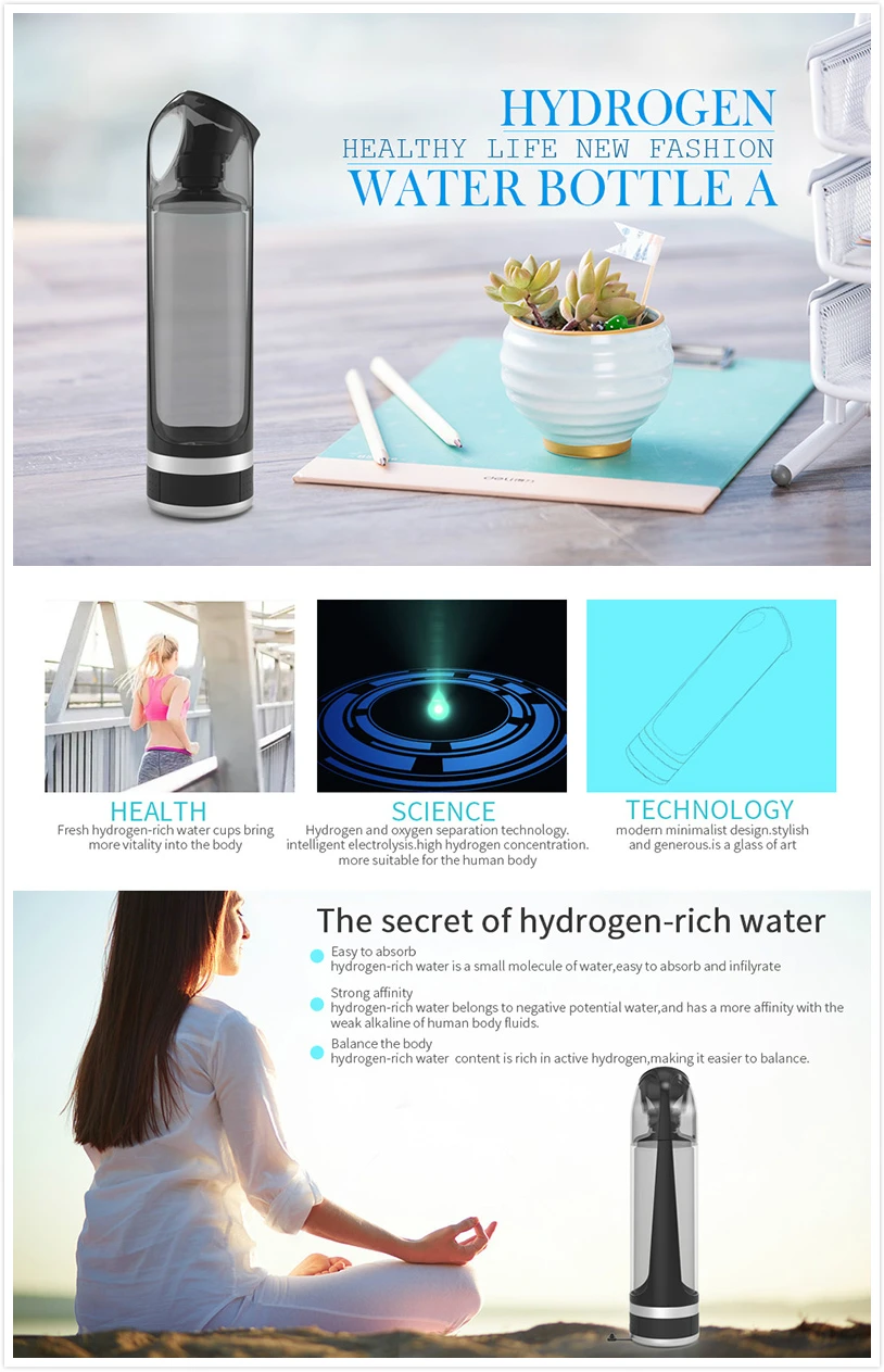 Zenfly Portable Hydrogen Water Maker Generator Korea With Ionizer ...