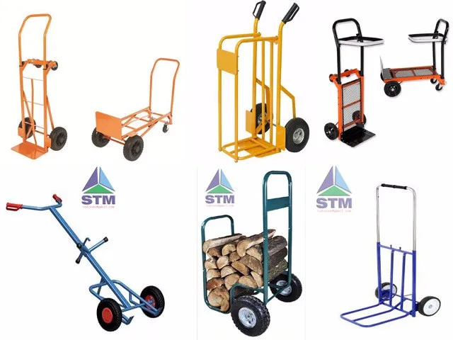 Economy Hand Trolley With Pneumatic Or Pu Foam Wheel Ht1830 Or Ht2022 ...